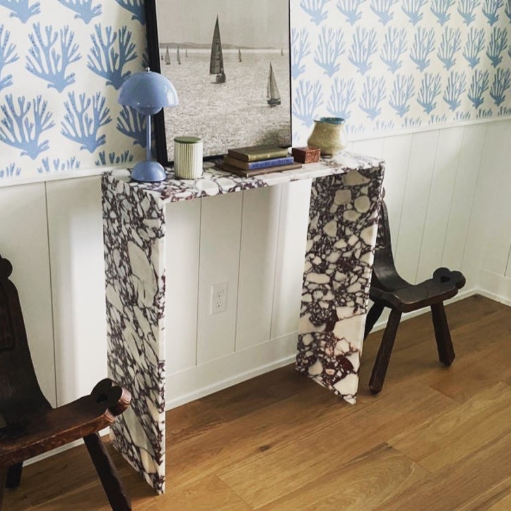 Calacatta Viola Console Table - marble console table | Marble & Homes